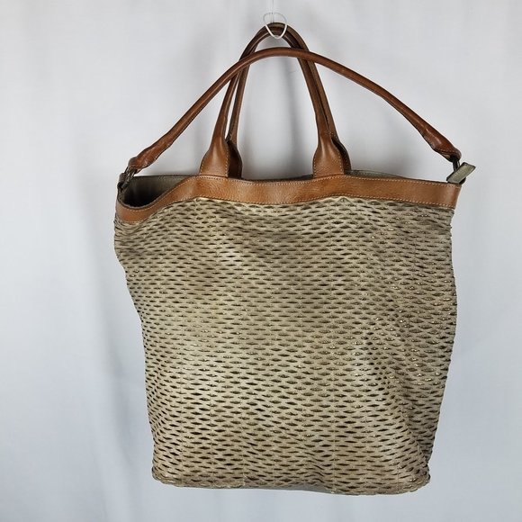 AU79 Alchimia | Bags | Au79 Alchimia Bag Greygold Lasercut Leather ...